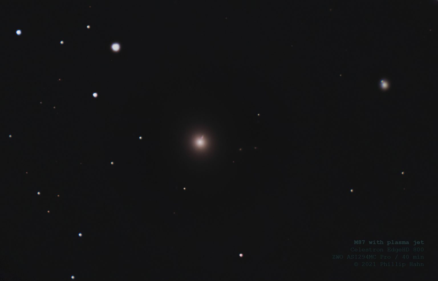 2021-04-07 23 34 44_Hahn_M87 mit Plasma-Jet des zentralen schwarzen ...